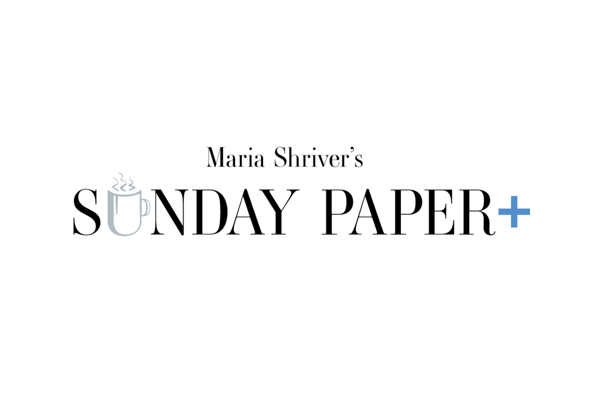 Maria Shriver's Sunday Paper Offerings
